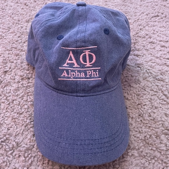 Accessories | Alpha Phi Baseball Hat | Poshmark